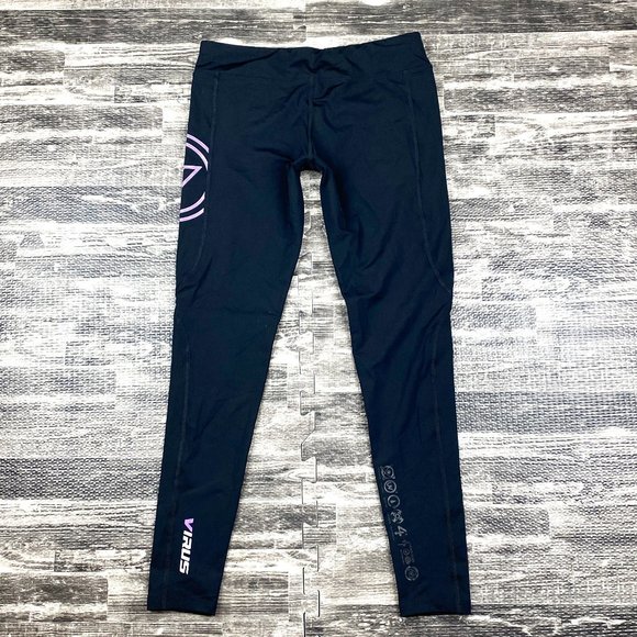 Virus | Pants & Jumpsuits | Virus Compression Pants In Black Energy ...